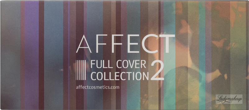 AFFECT - FULL COVER COLLECTION 2 - CAMOUFLAGES PALETTE - Paleta 8 kamuflaży