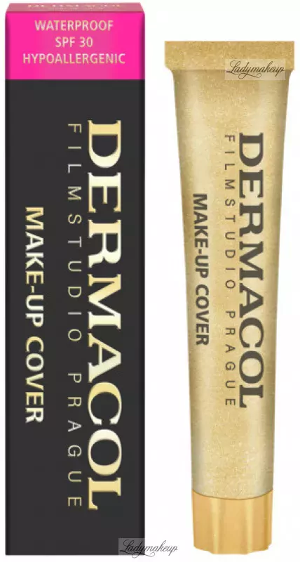 Dermacol - MAKE-UP COVER SPF30 - Highly covering waterproof foundation ...