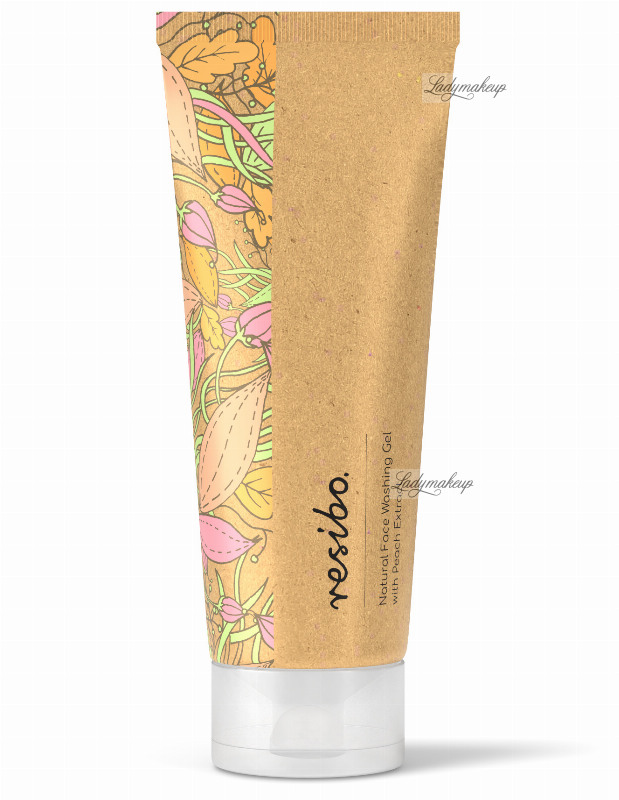 Resibo - Natural Face Washing Gel with Peach Extract - Naturalny żel ...