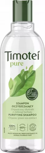 Timotei Purifying Shampoo Cleansing hair shampoo Organic green tea ...