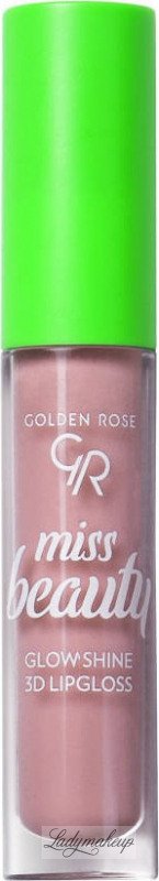 Golden Rose - Miss Beauty - Glow Shine 3D Lipgloss - Błyszczyk do ust ...
