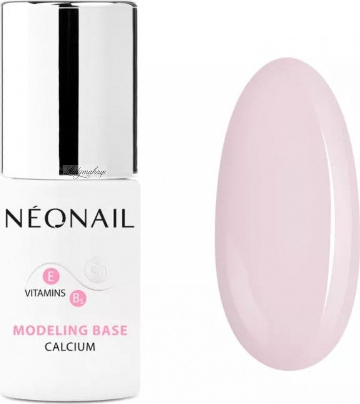 NeoNail - MODELING BASE CALCIUM - Colorful hybrid base - 7.2 ml
