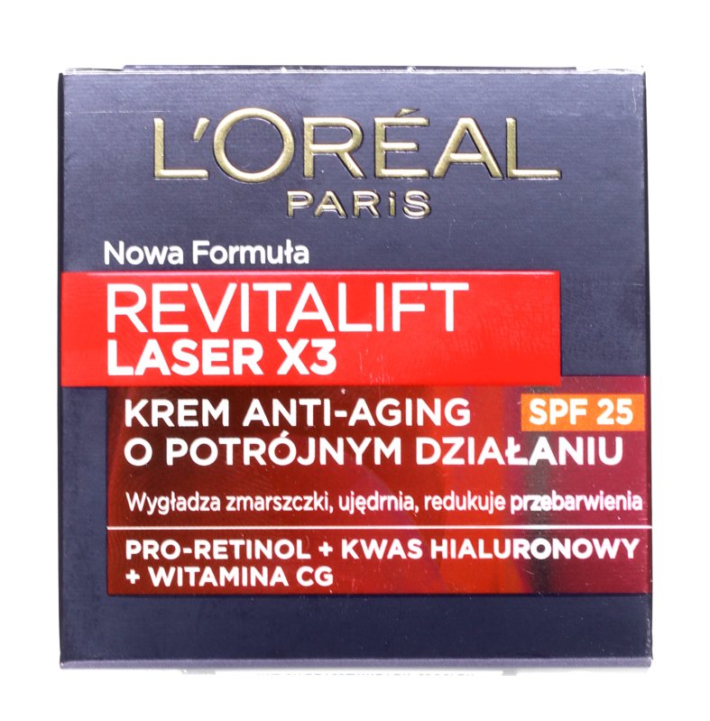 L'Oréal Revitalift Laser X3 Day Cream SPF 20 – Firm Skin