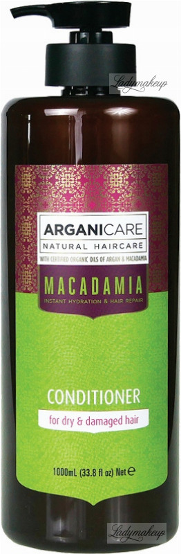 ARGANICARE - MACADAMIA - CONDITIONER - Conditioner for dry and damaged hair with macadamia oil ...