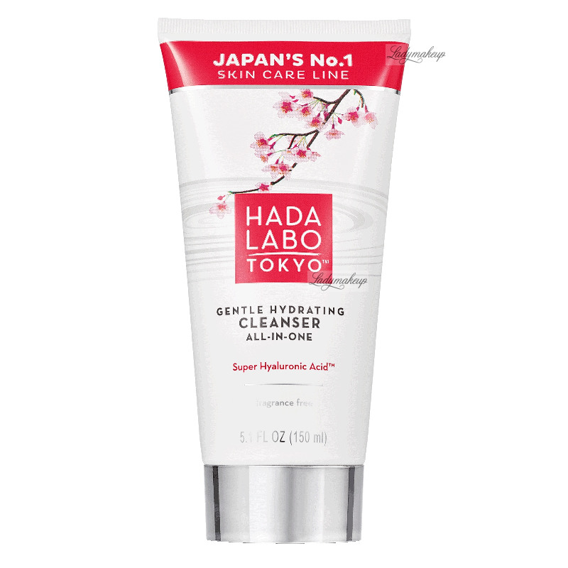 HADA LABO TOKYO - Gentle Hydrating Cleanser - Face Wash Cream - 150 ml
