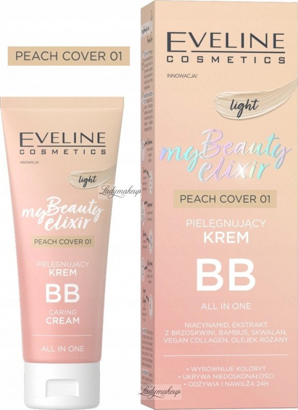 Eveline Cosmetics - My Beauty Elixir - Peach Cover - Nourishing BB Cream - 30 ml