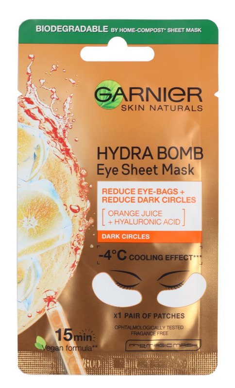 Garnier Moisture Fresh Look Eye Tissue Mask – Revive Eyes