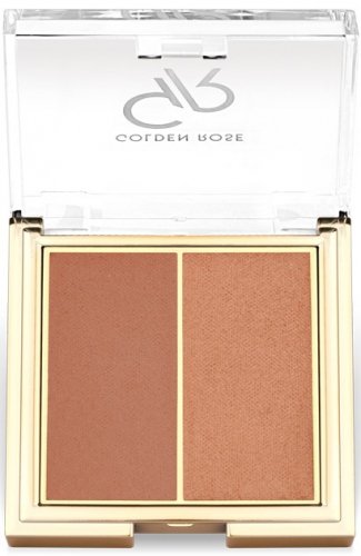 Golden Rose ICONIC Blush Duo Double face blush 2x3 g 05 WARM PEARL