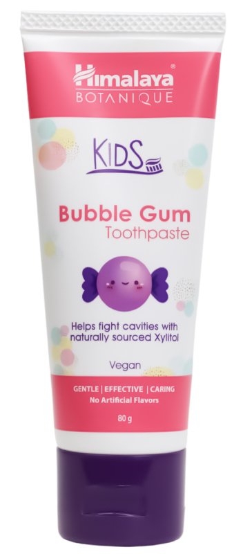 Himalaya Kids Bubble Gum Toothpaste – 80g | Gentle & Fun