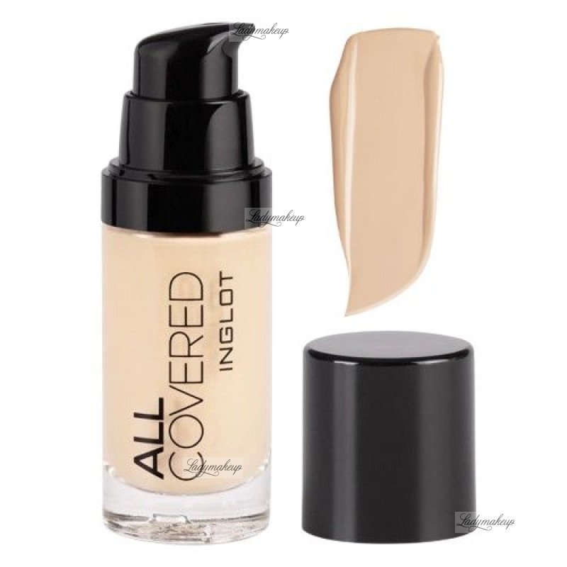 INGLOT - ALL COVERED - Face Foundation - Waterproof - 30 ml