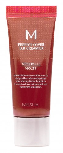Missha - Perfect Cover BB Cream - SPF42 PA+++ - 20 ml - No.25 Warm Beige