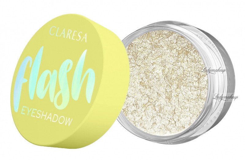 Claresa - Flash Eyeshadow - Sparkling eye shadow - 3 g