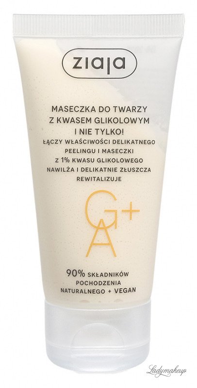 ZIAJA - Glycolic Acid Face Mask - 55 ml in Ladymakeup.com