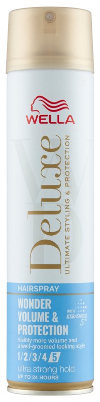 Wella Deluxe Wonder Volume Hairspray 250ml – Ultra Strong