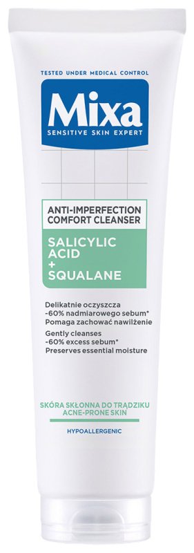 Mixa Anti-Imperfection Comfort Cleanser 150ml | Shop Now