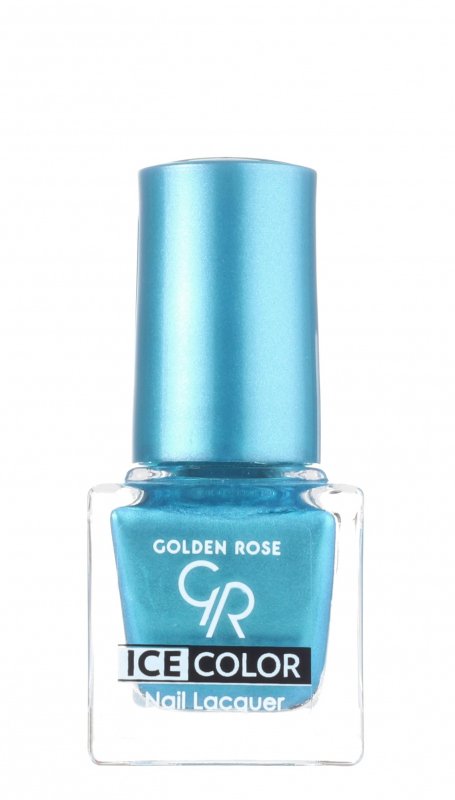 Golden Rose Ice Color Nail Lacquer – Vibrant, Long-Lasting Shine